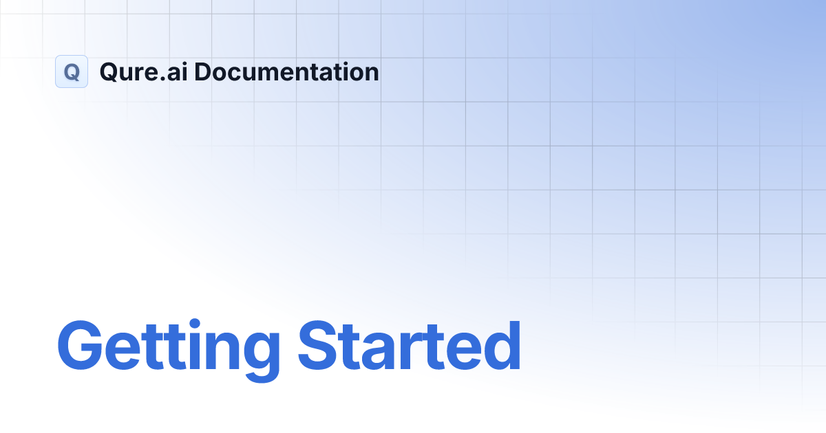 Getting Started | Qure.ai Documentation